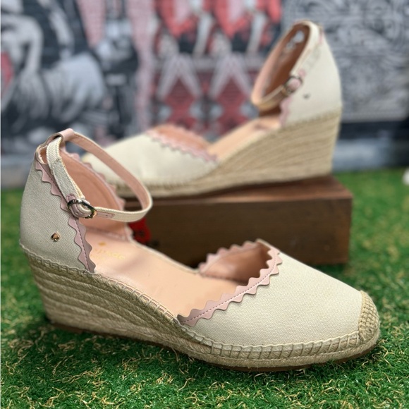 kate spade | Shoes | Kate Spade Thea Sling Wedge Closed Toe Espadrille ...